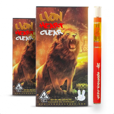 Buy Lion Heart Clear Carts Online - OFFICIAL MOONROCKS DISPENSARY